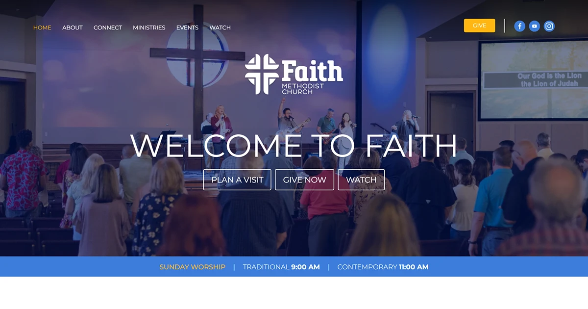 Home - Faith Methodist Church | Richmond, TX & Online!